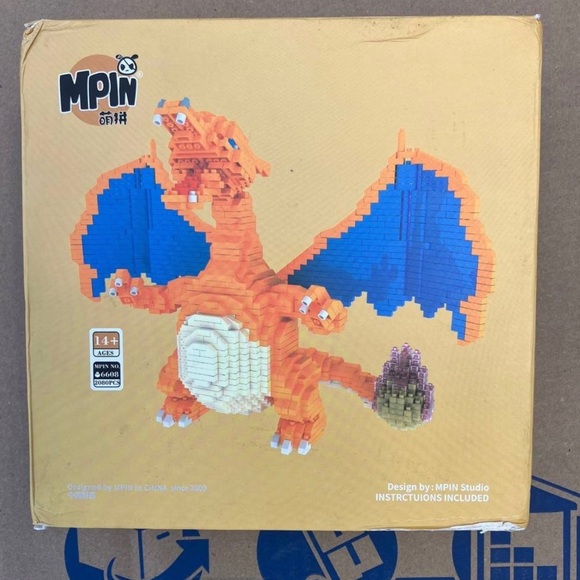 Toys | Nanoblock Pokemon Series Charizard Deluxe Edition By Mpin | Poshmark